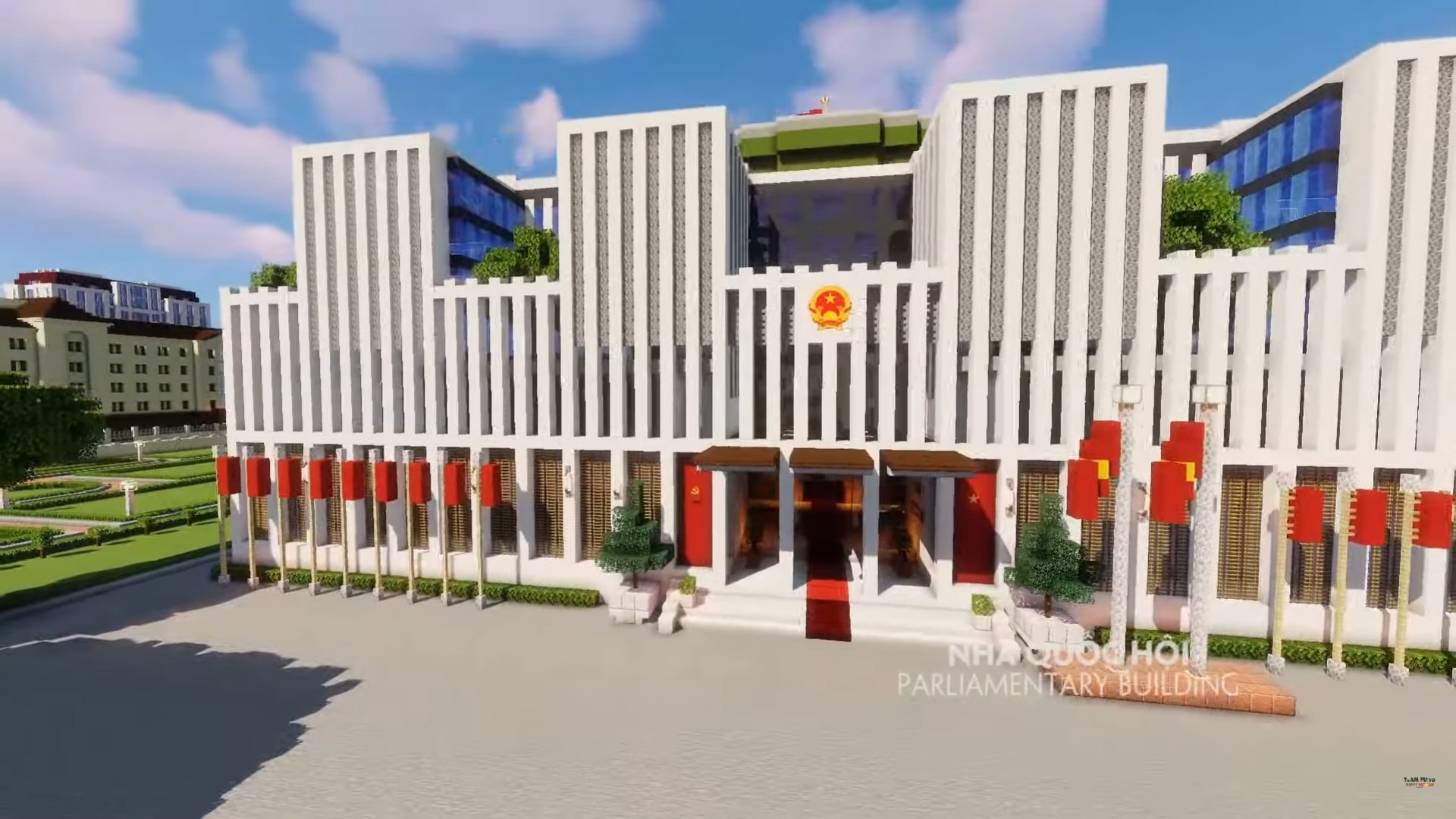 Một nhóm game thủ dày công xây dựng các công trình Việt trong ...