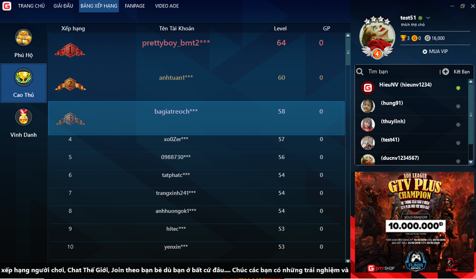 GTV Plus chính thức công bố ngày Big Update | Mạng xã hội eSports số 1 ...